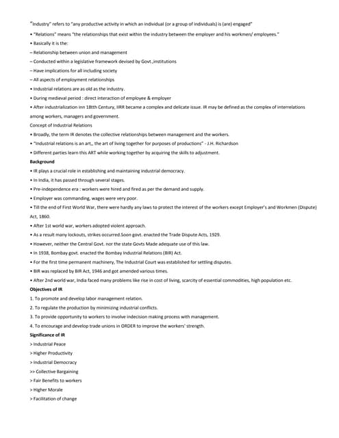 Types of strikes | PDF