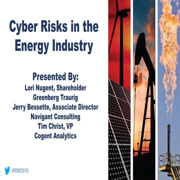 Cyber Risk in the Energy Industry | PPT