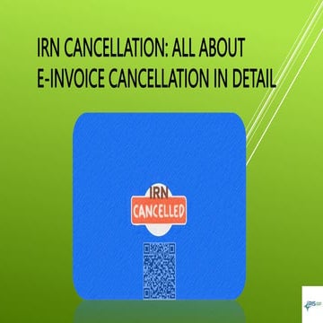 IRN Cancellation.pptx