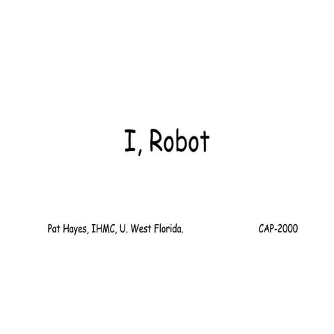 I, Robot | PPT