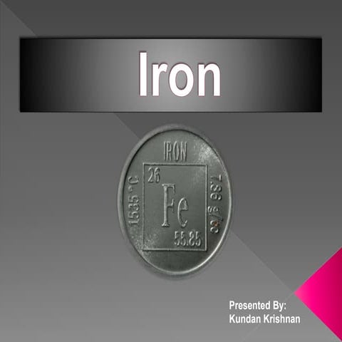 Iron | PPTX
