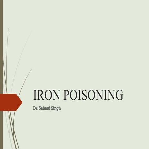 IRON forensic toxicology and medicine.pptx