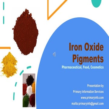 Iron oxide-pigments | PDF