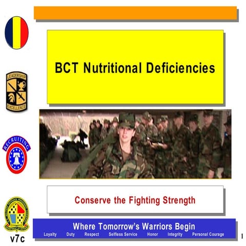 Iron b vit def v7c | PPT