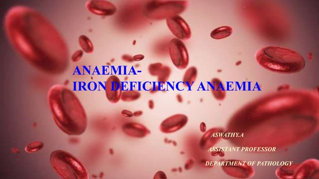 Iron deficiency anemia (IDA) Diagnosis & Management (2025) | PDF