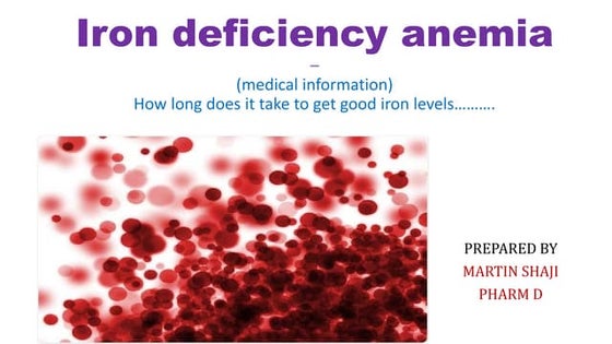 What is Anemia? Class 4 level teaching Science | PPTX