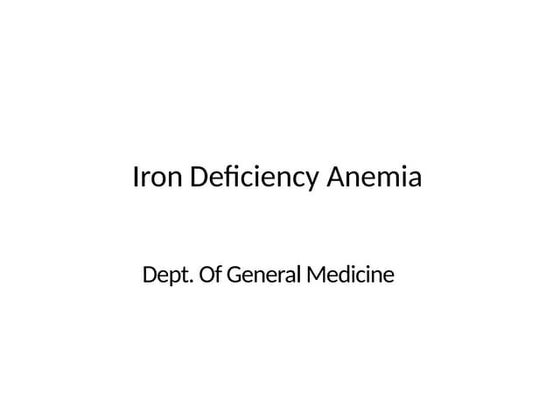 Iron | PPT