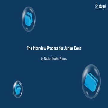 The interview process for junior developers | PPT