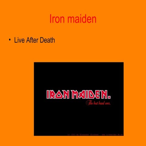 Iron maiden nahuel | PPT