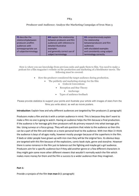 Iron man 3 script | DOCX