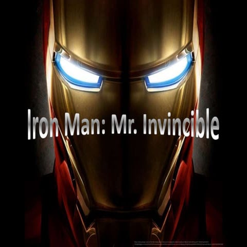 Iron man,bibloghraphy | PPTX
