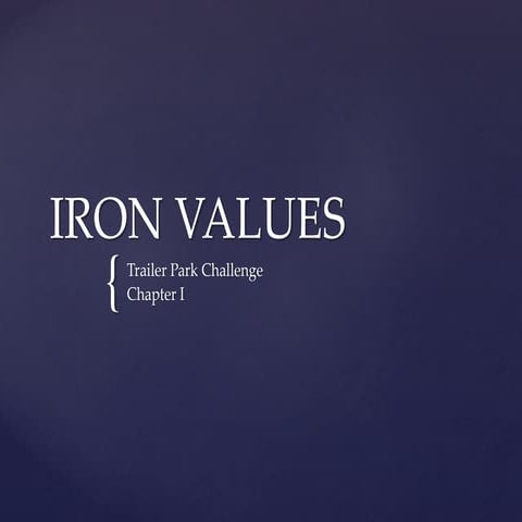 Iron Values TPC Chapter 1 | PPT