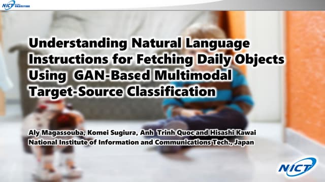 Understanding Natural Language Instructions For Fetching Daily Objects Using Gan Based 4047