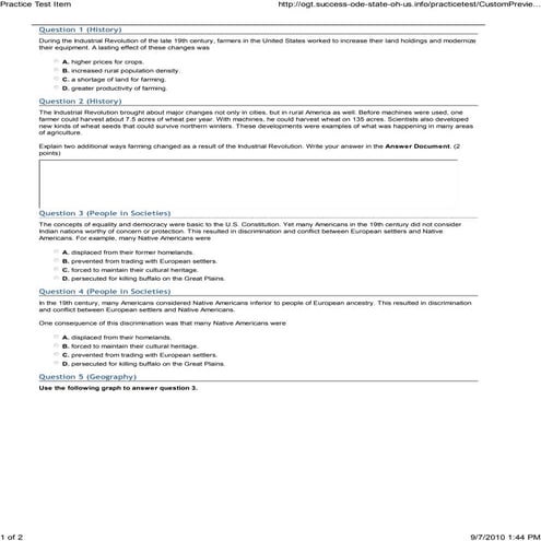 Unit 1 study guide (the gilded age) | PDF