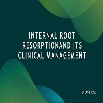 Dental clinical case presentation | PPTX