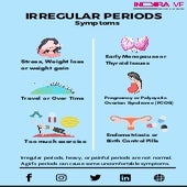 Irregular periods causes symptoms treatment