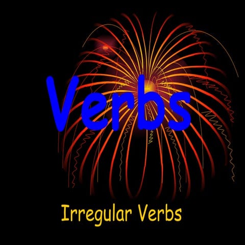 Irregular verbs | PPT