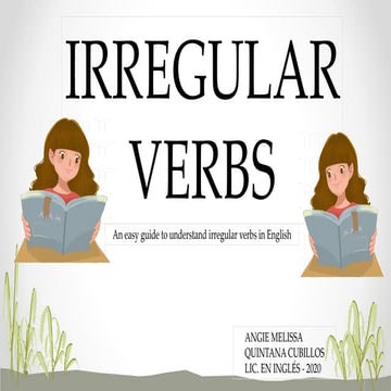 Irregular verbs | PPTX