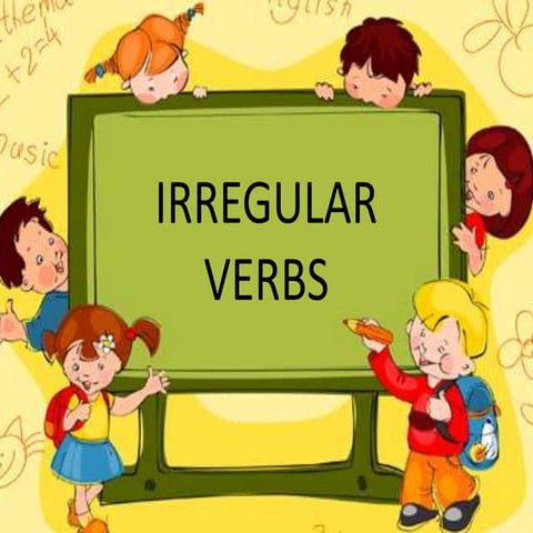 APRESENTAÇÃO SOBRE OS IRREGULAR VERBS.pptx