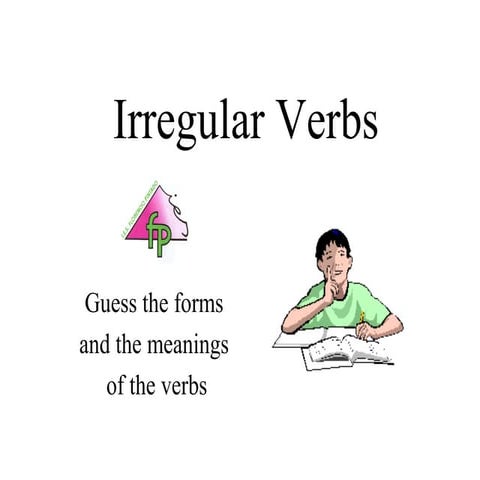 Irregular verbs | ODP