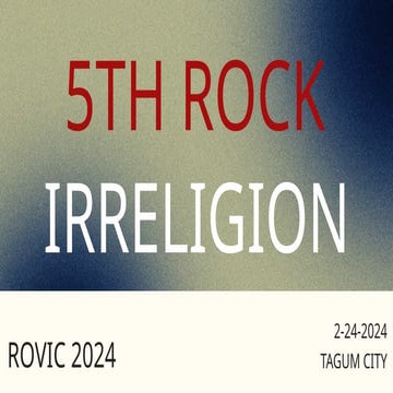 IRRELIGION BSP .pptx