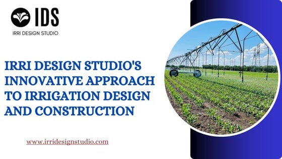 Introduction to Irrigation Design and Construction | PPTX
