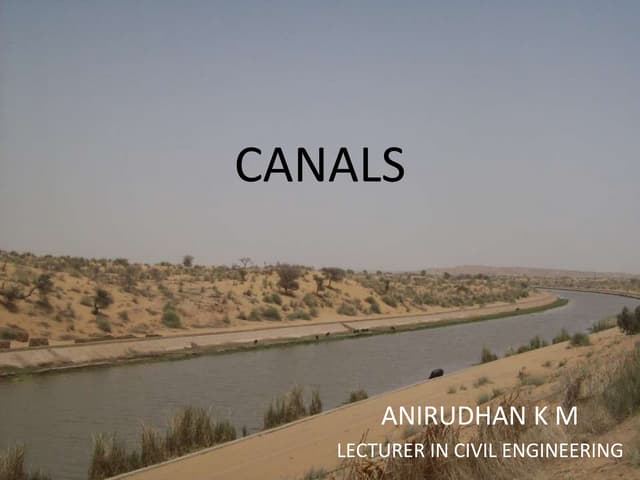 Lecture 7 Ce1005 Irrigation And Flood Control By Rabindra Ranjan Saha…