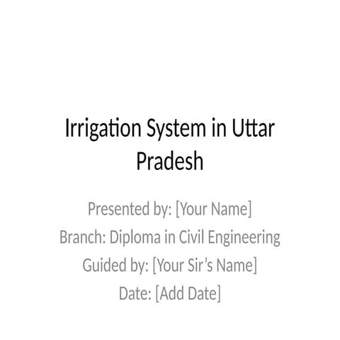 Irrigation_System_UP_Presentation by engineering .pptx