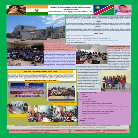 Building bridges in public library service delivery : A collaboration ...