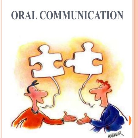 oral communication. | PPTX