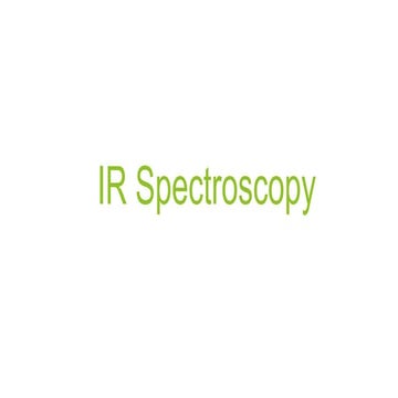 IR spectro.pptx ppptx SlideShare notes google | PPT