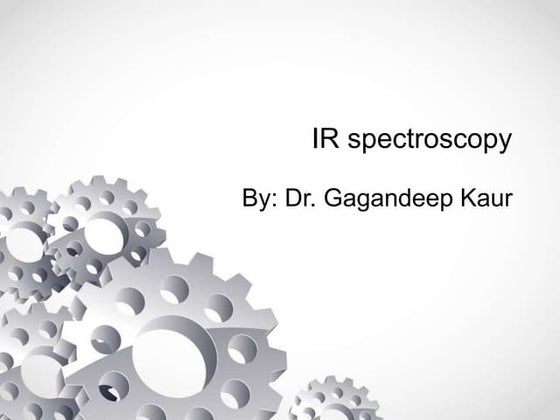 Instrumentation of IR spectroscopy | PPT