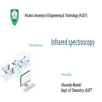 Ir spectroscopy slide | PPTX