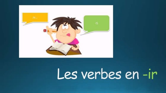French worksheet: regular '-ir' verbs | PDF