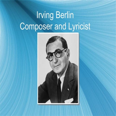 Irving Berlin | PPT