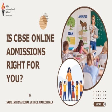 Is CBSE Online Admissions Right For You? | PPTX | Educational ...