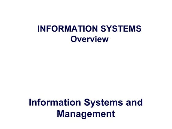 Computer based Information System in businessm | PPT