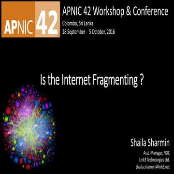 Is the Internet Fragmenting? | PPT