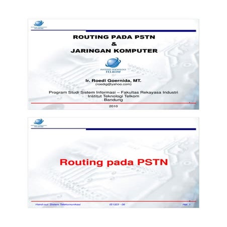 IS1323 07-Routing | PDF