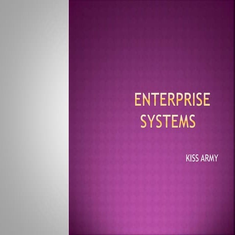 Assignment #9 - IS201 Enterprise System | PPTX