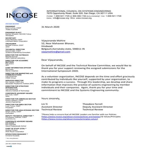 IS2020 peer review_mohirev-mar 2020 | PDF