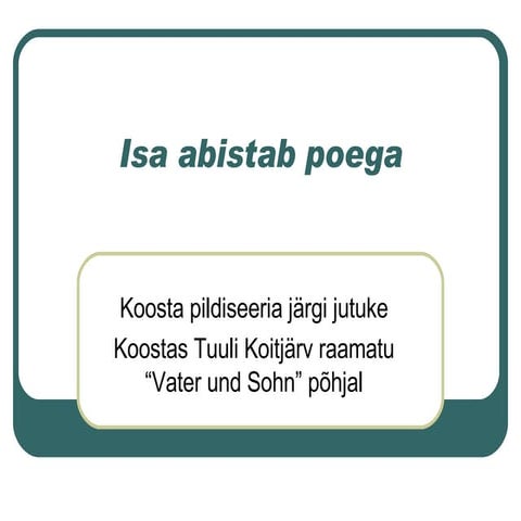 Isa Abistab Poega451 | PPT