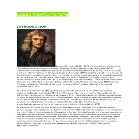 Sir isaac newton ppt | PPTX