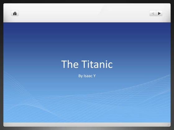 Titanic - Presentation | PPTX | Technology & Computing