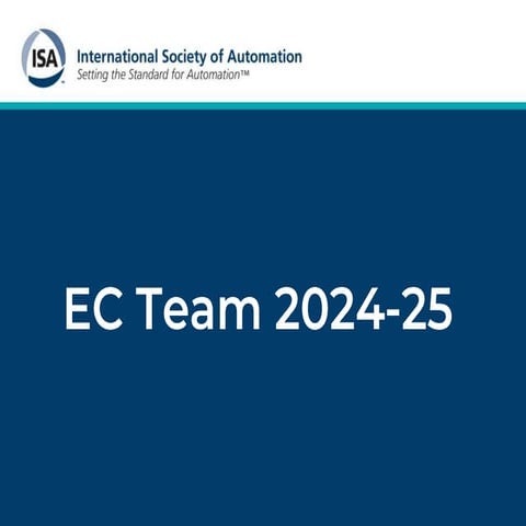 ISAB EC Team 24-25.pptx ISA team of Bangalore members | PPTX