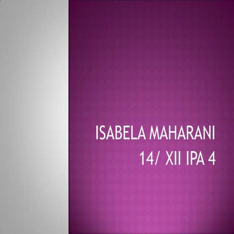 Isabela tugas tik | PPTX