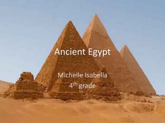 Treasures of Ancient Egypt | PPTX