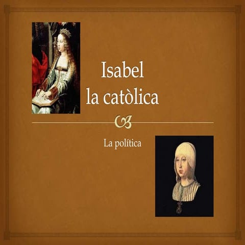 Isabel la catòlica | PPT