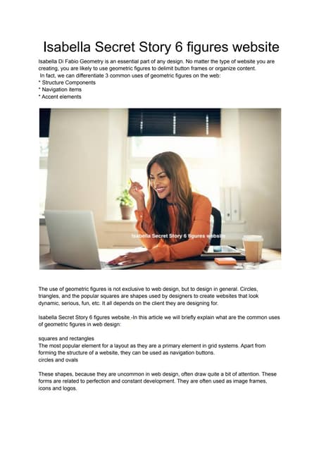 Isabella Di Fabio Web Programs in Tokyo Japan.pdf | Web Development ...