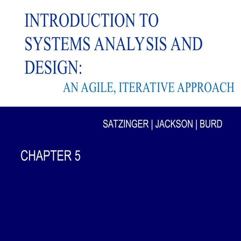 ISAD_6e_Chapter5 System analysis and design.ppt